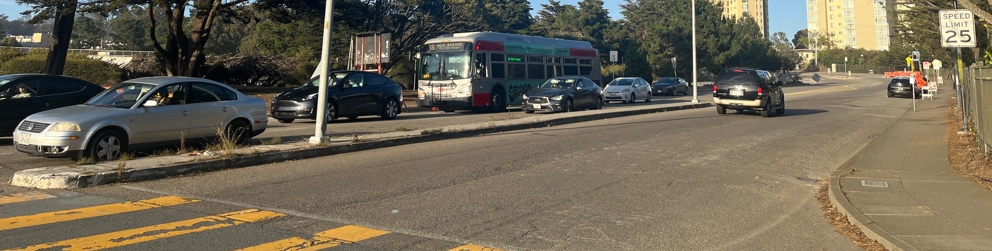 Winston Drive Quick-Build Project | SFMTA