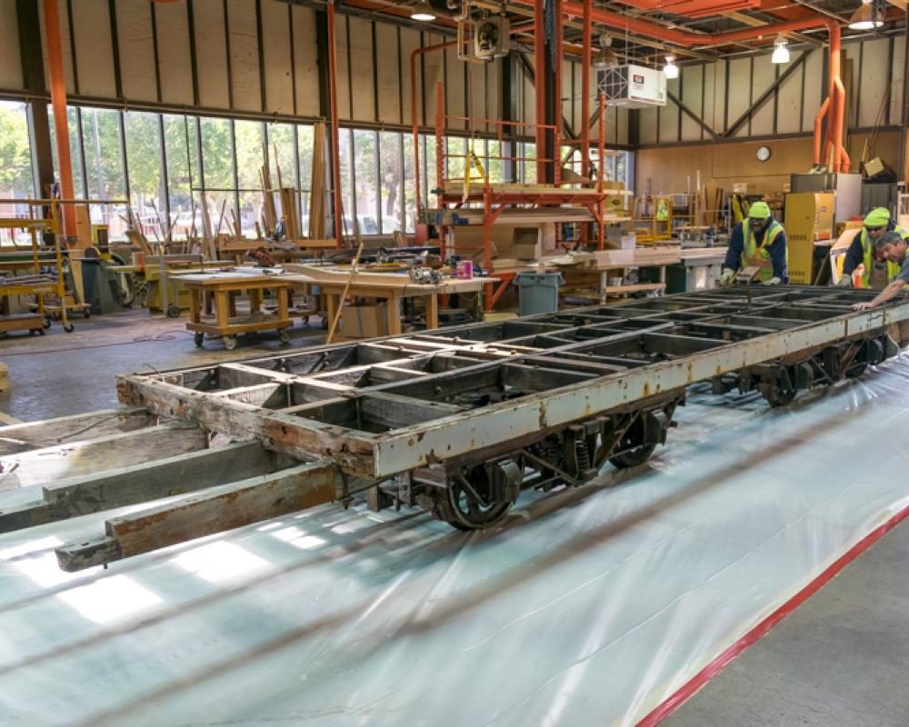 Handmade History: Reconstructing Cable Cars 8 and 55 | SFMTA