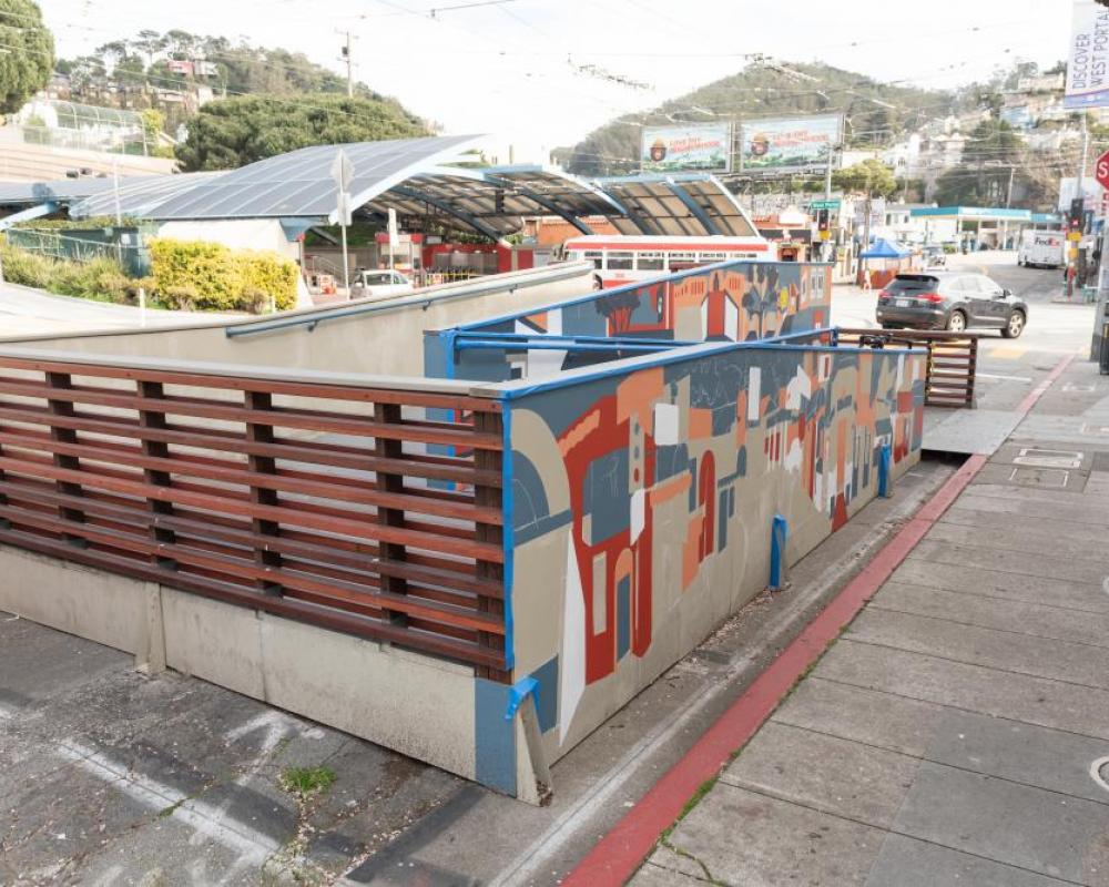 Temporary Ramps Provide a Platform for Local Artists | SFMTA