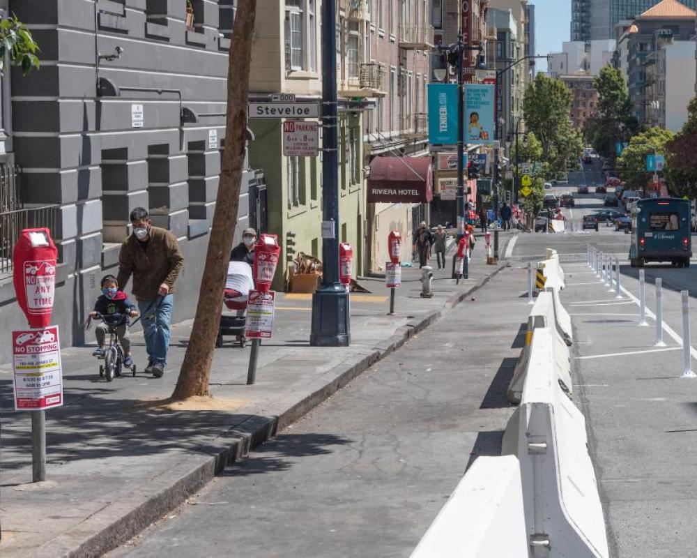 Jones Street Quick-Build | SFMTA