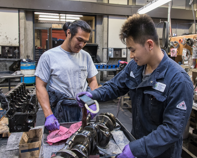 Apprenticeships with SFMTA | SFMTA