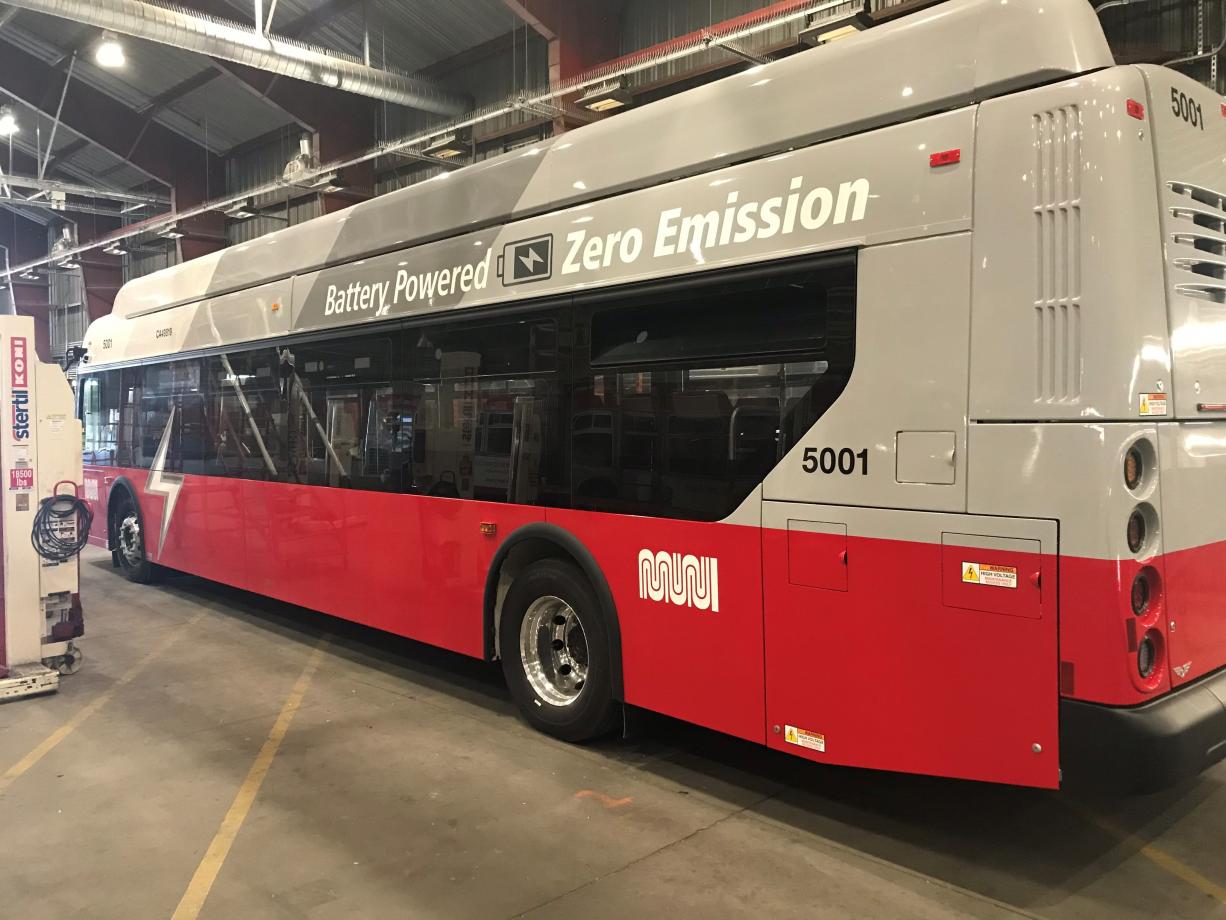 Battery-Electric Bus Program | SFMTA