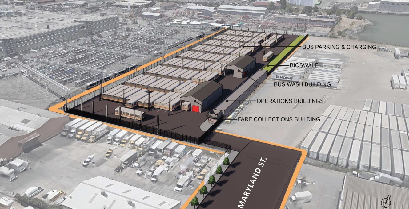Muni Metro East Bus Yard and 1399 Marin Street Facility | SFMTA