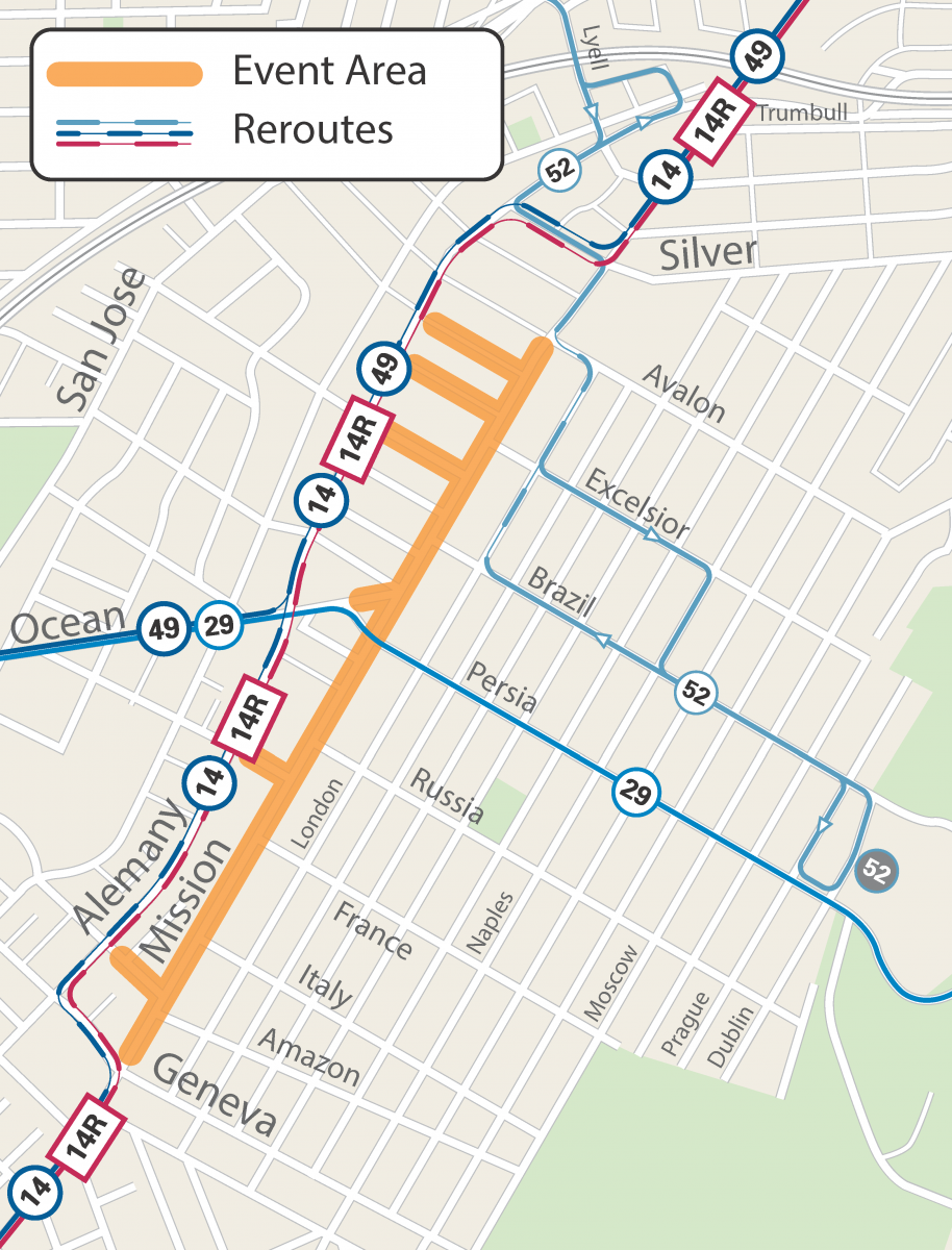 Sunday Streets Excelsior: October 15, 2023 | SFMTA