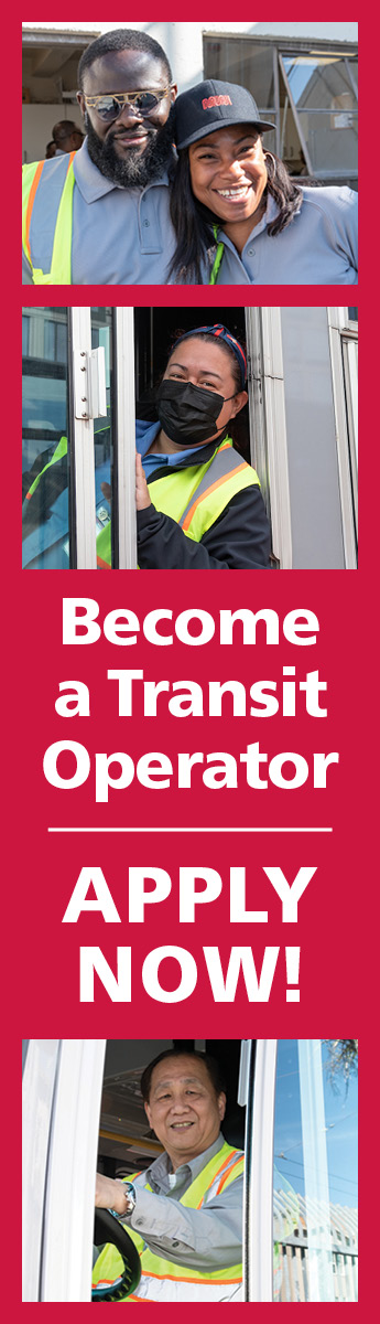 Become a Muni Operator | SFMTA
