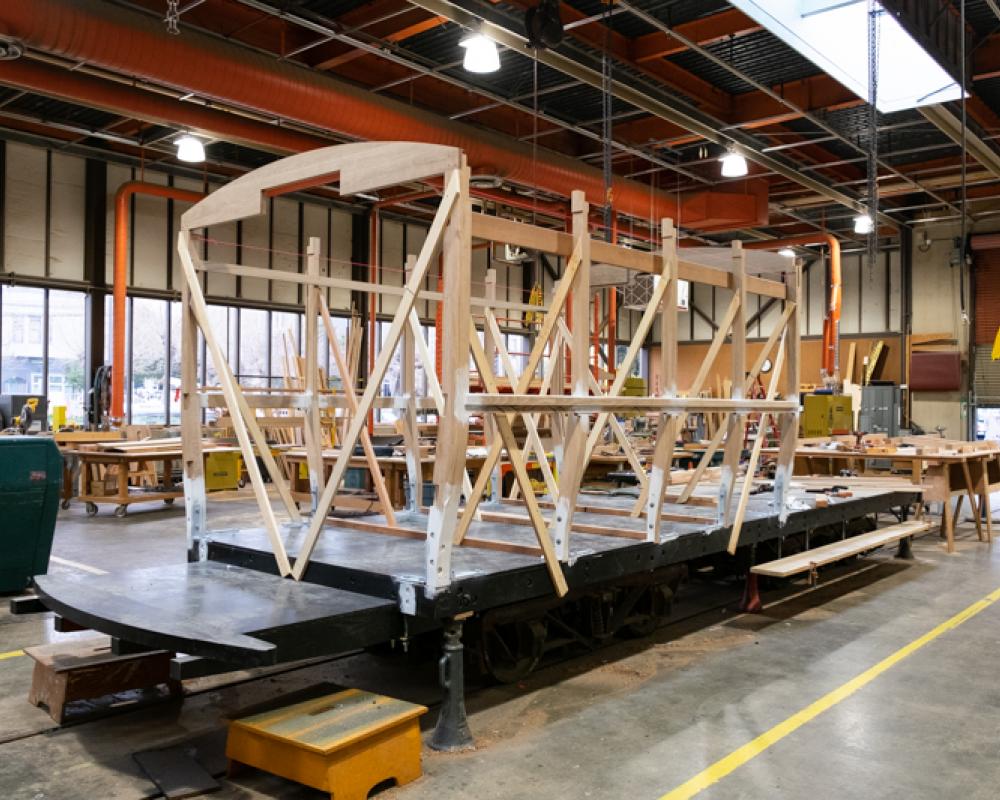 Handmade History: Reconstructing Cable Cars 8 and 55 | SFMTA