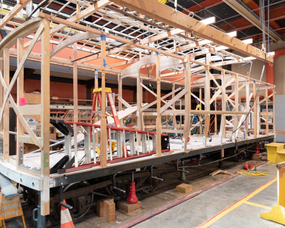 Handmade History: Reconstructing Cable Cars 8 and 55 | SFMTA