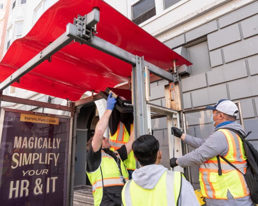 New Customer Information System Signs Coming to a Transit Shelter Near ...