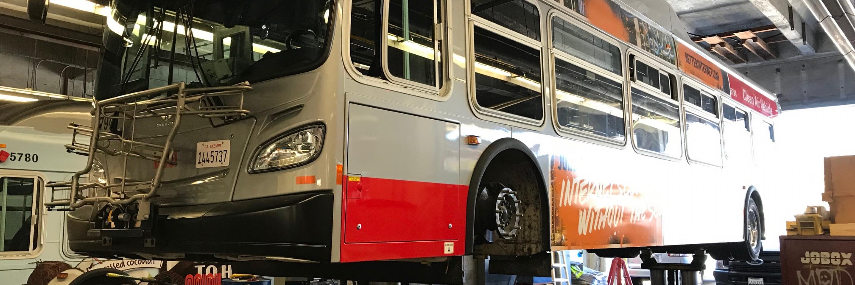 Presidio Facility Bus Lifts Improvement Project | SFMTA