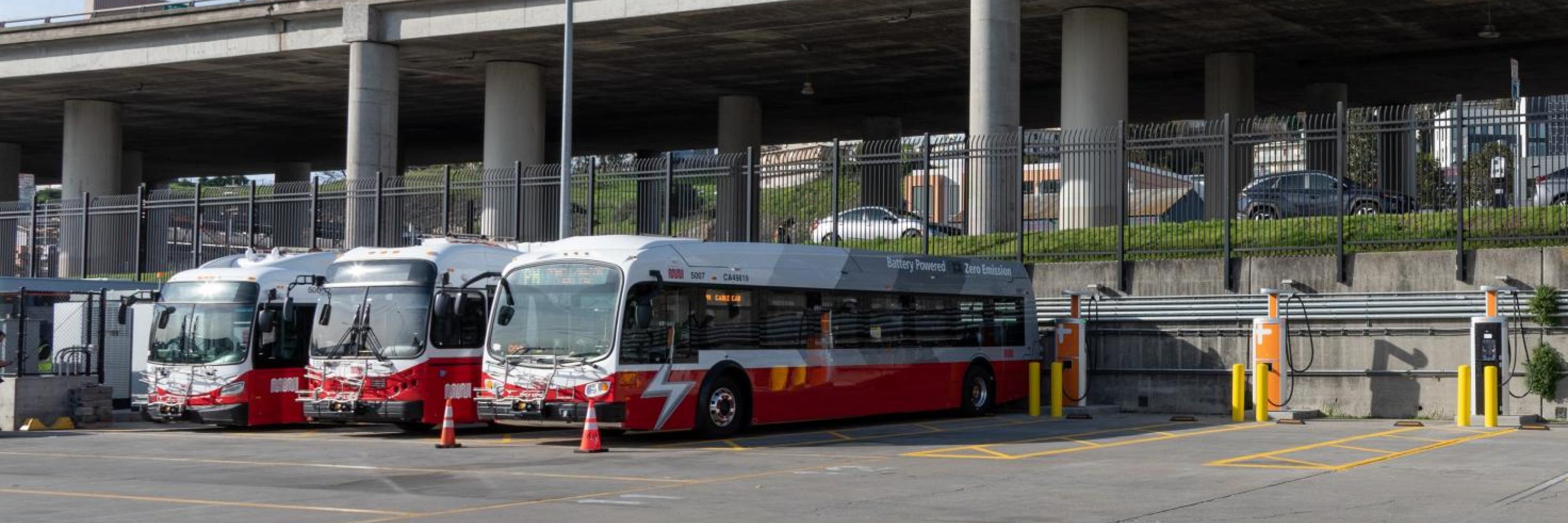 Woods Battery Electric Bus Charging Station Pilot Program | SFMTA