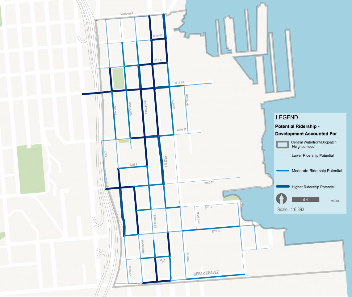 Dogpatch-Central Waterfront - Potential ridership with future ...