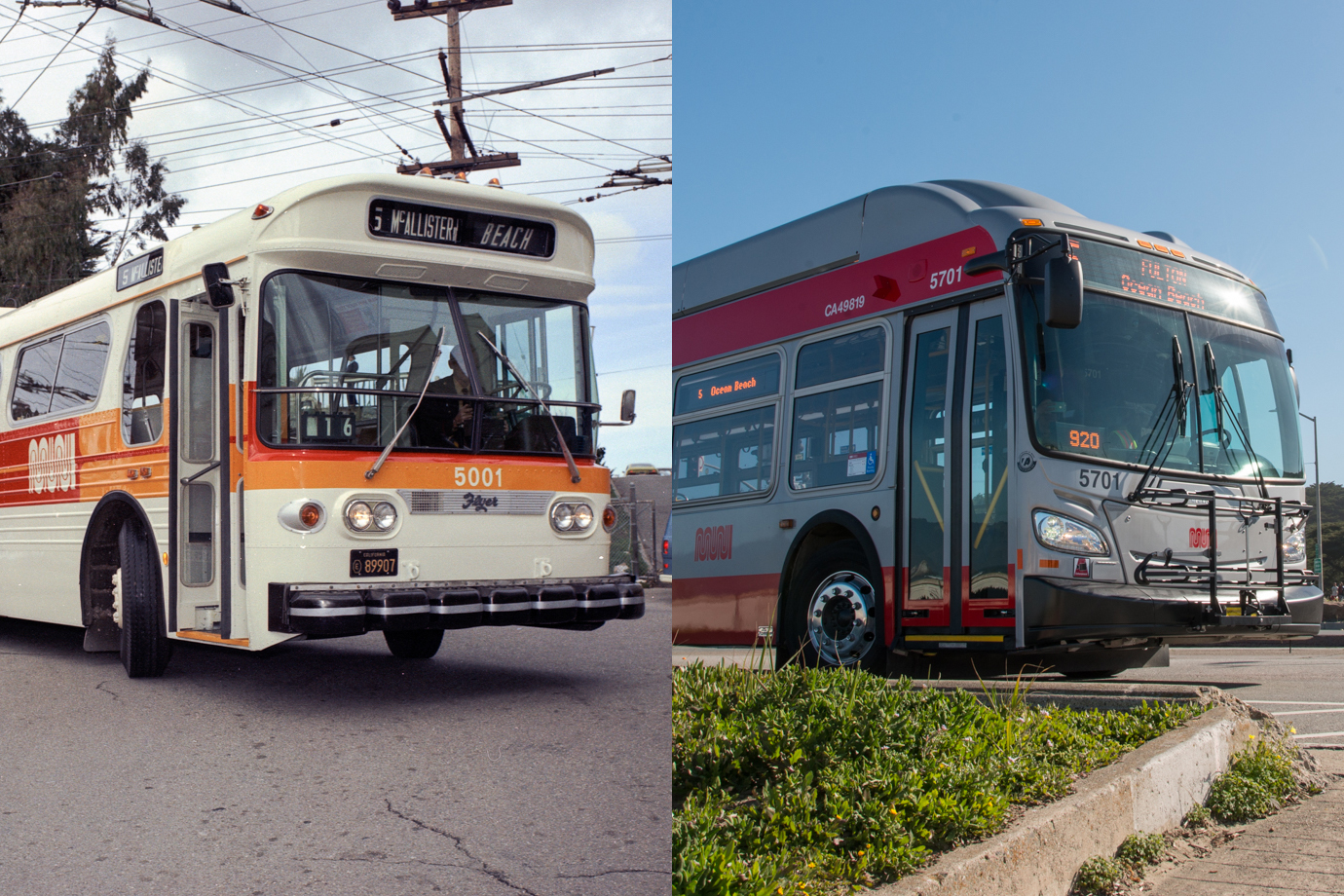 Flying Flyers- Muni Trolley Buses Then and Now | SFMTA