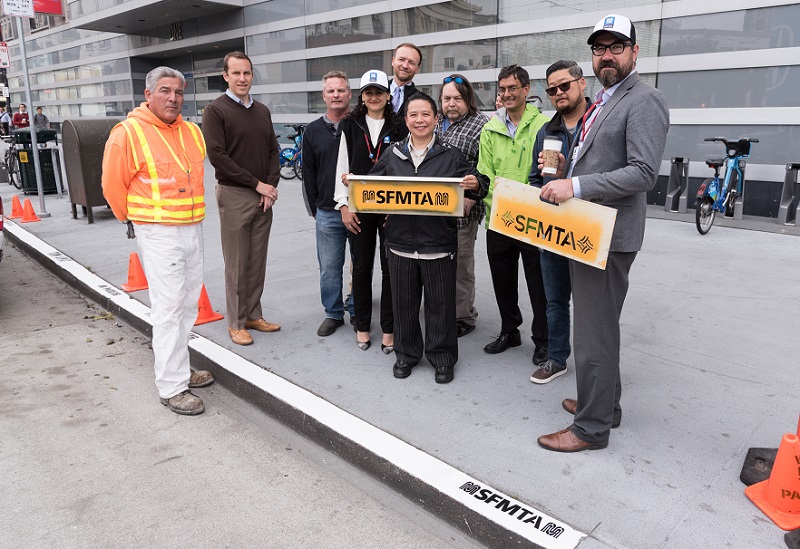 VIDEO: Color Curbs Feature New SFMTA Logo | SFMTA