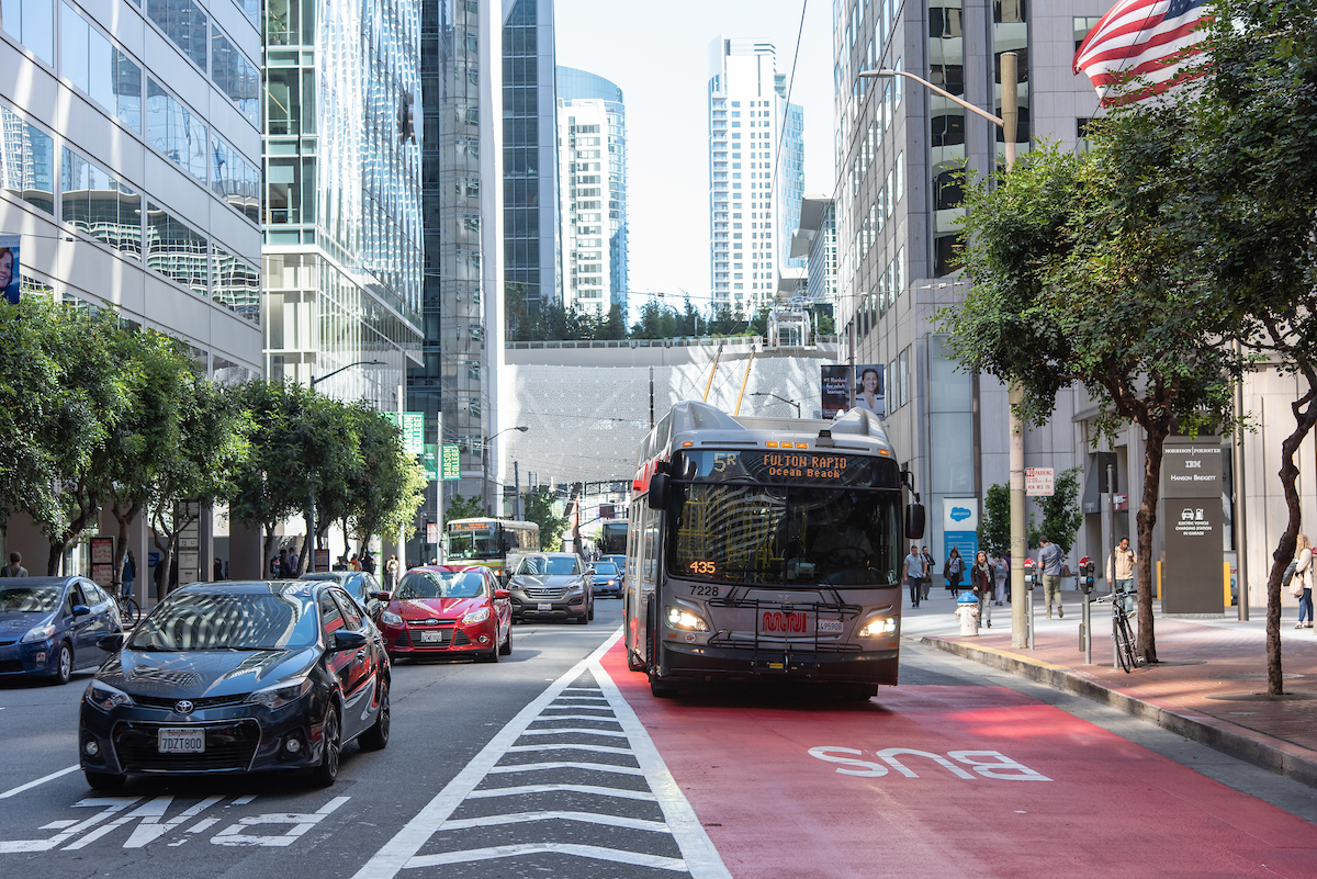 Everything You Need to Know About Red Transit Lanes | SFMTA