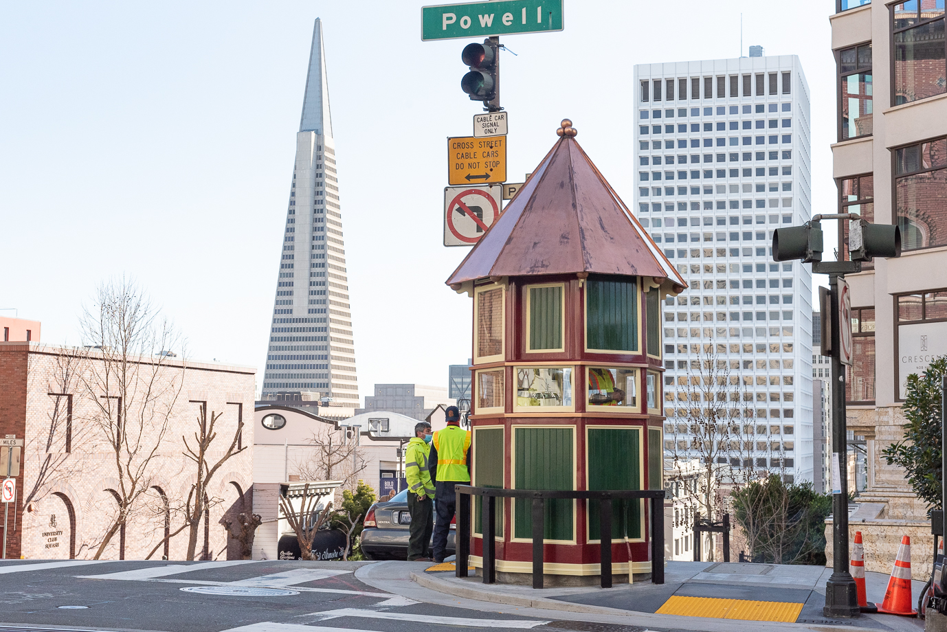 SFMTA’s Cable Car Signal Tower Gets a Refresh | SFMTA