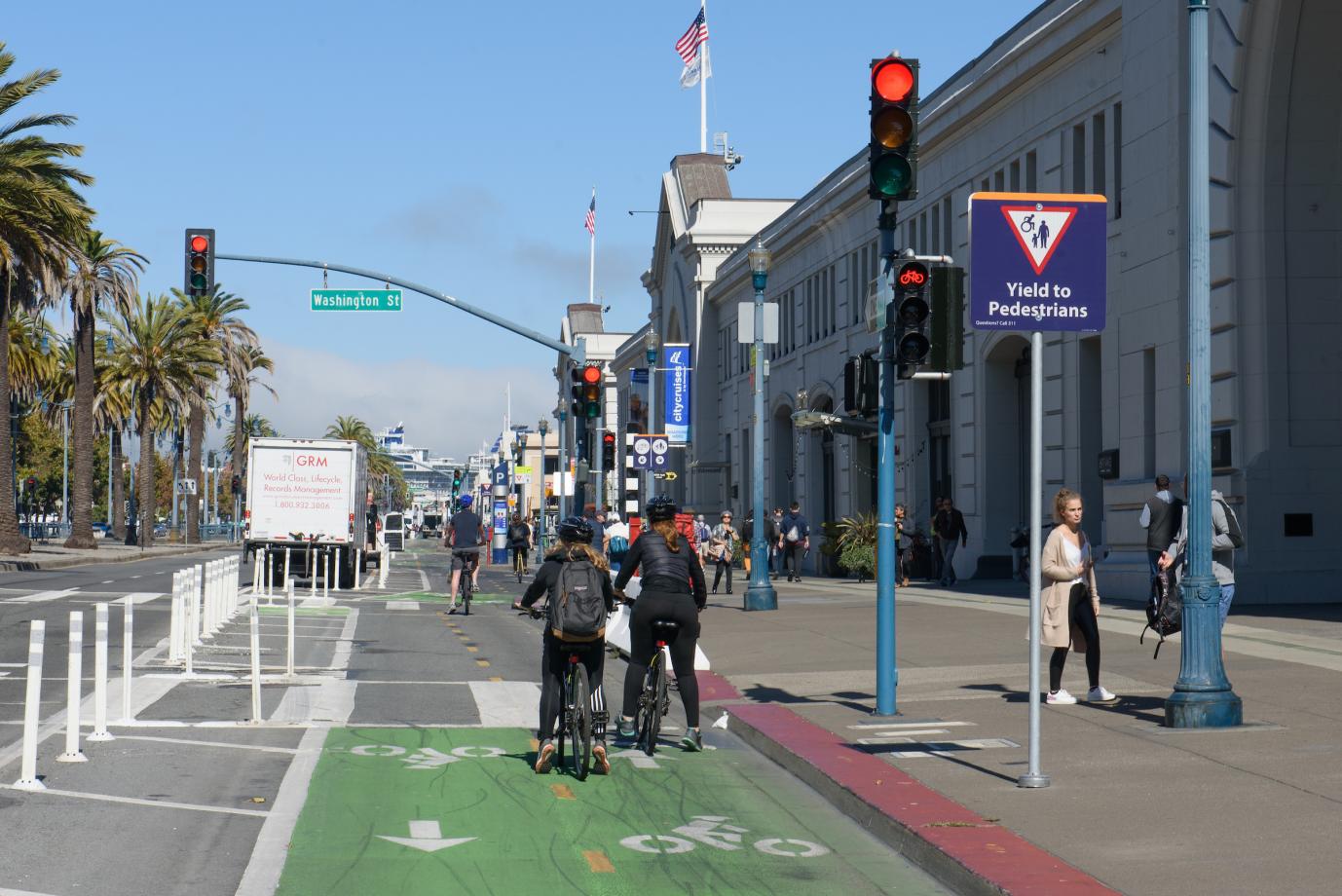 The Good Times are Rolling on the Embarcadero Bikeway! | SFMTA
